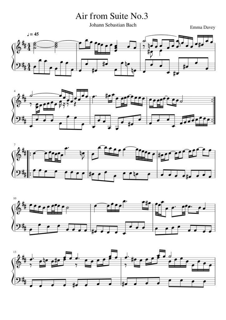 Descubriendo el Air: Melodía y Expresión en la Música | Pianos PUCH
